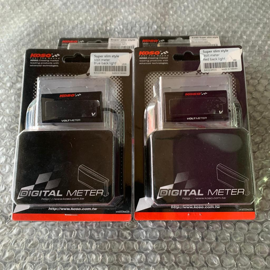 Jual KOSO RACING VOLTMETER SUPER SLIM ORIGINAL | Shopee Indonesia