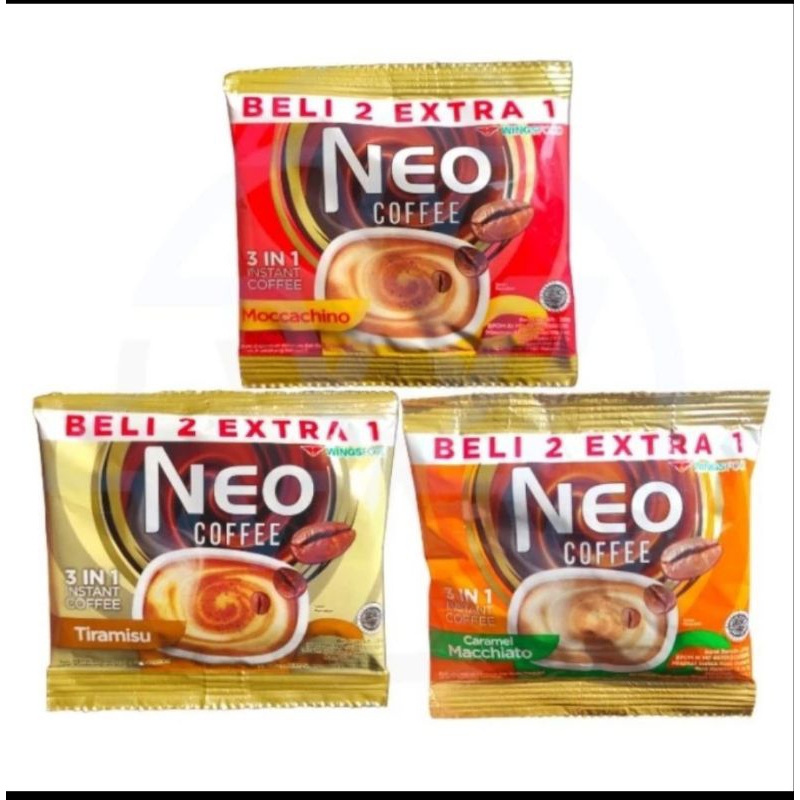 Jual neo coffee all varian isi 10+5 sachet | Shopee Indonesia