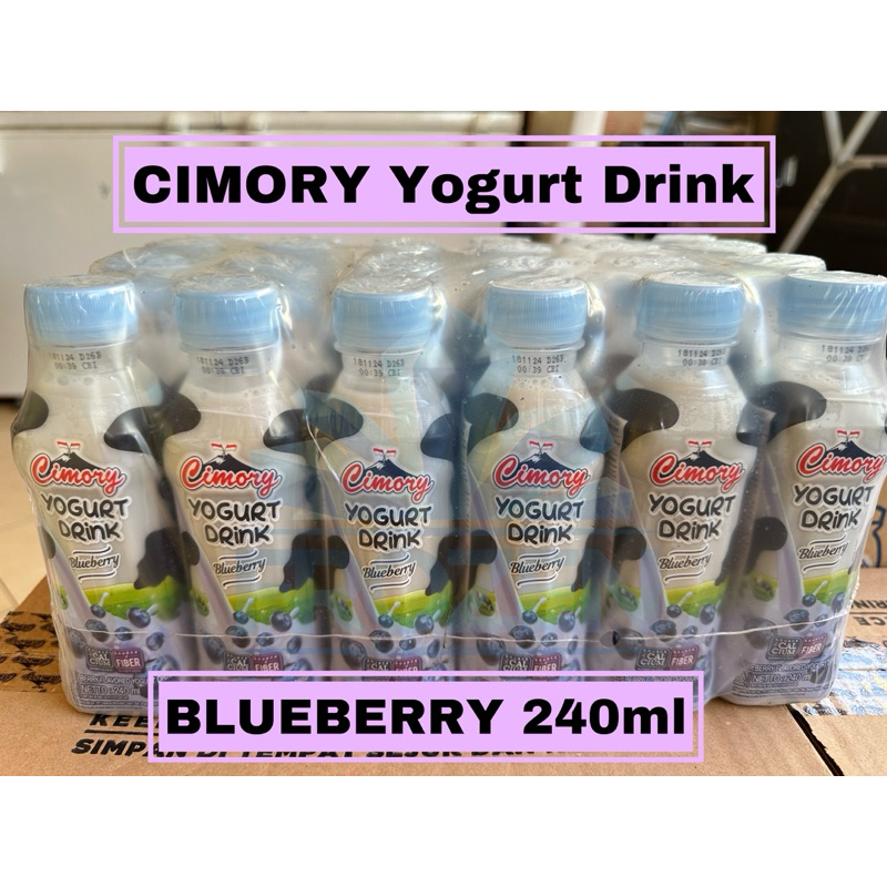 Jual CIMORY YOGURT DRINK 240ml (Blueberry, Mango, Lychee, Strawberry) | Shopee Indonesia