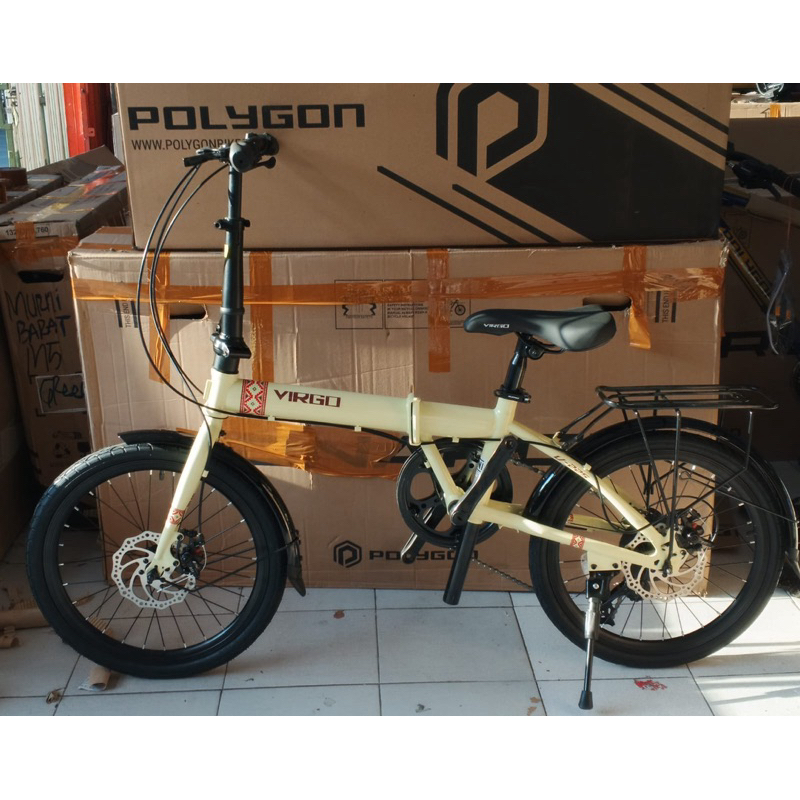 Jual SEPEDA LIPAT / SELI / FOLDING BIKE 20 INCH VIRGO V 225 8 speed ...