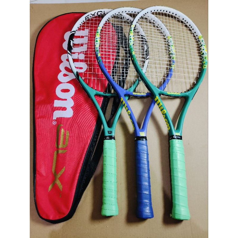 Jual RAKET TENNIS WILSON EXSCLUSIVE 103 PEMULA SIAP PAKAI | Shopee ...