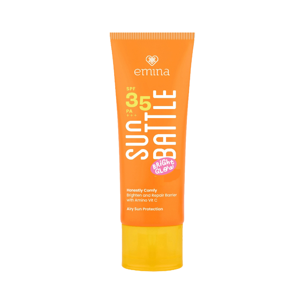 Jual Emina Sun Battle SPF 35 PA+++ 50ml / 20ml Fun Size | Sunscreen ...