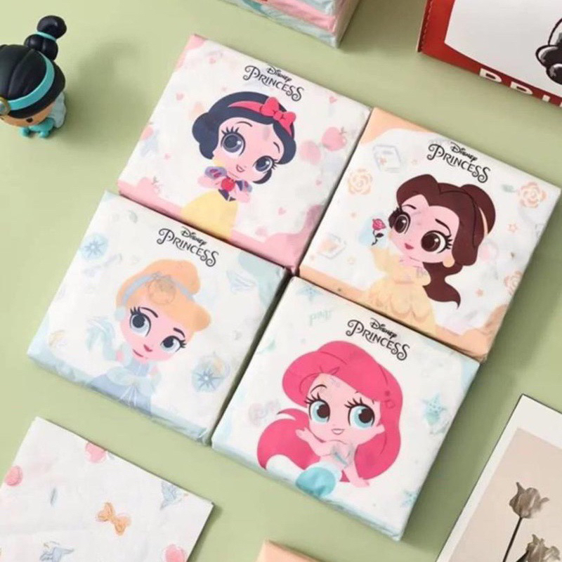 Jual Facial Tissue Disney Princess Texture Motif isi 120pcs | Shopee ...