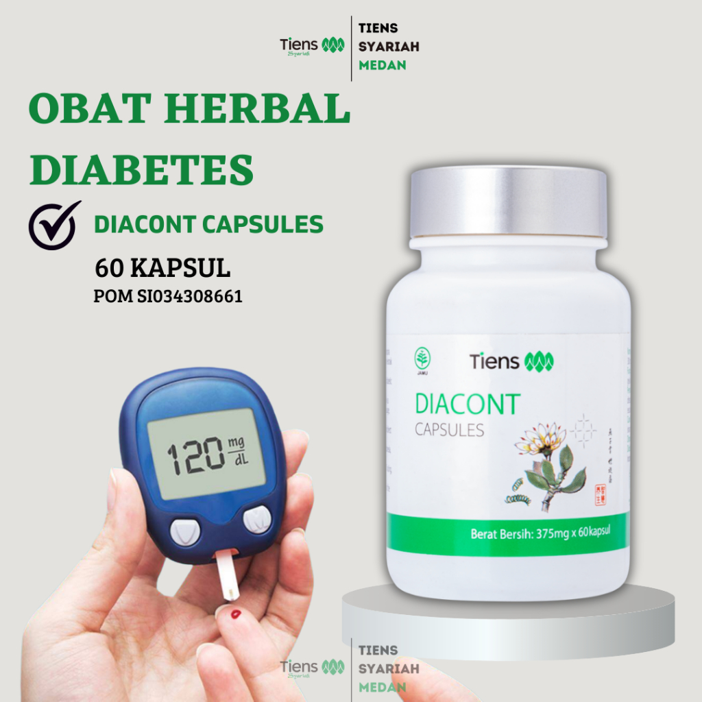 Jual Tiens Diacont Capsules Obat Herbal Diabetes | Shopee Indonesia