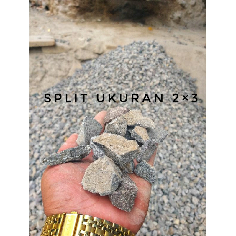 Jual batu koral split, batu cor, batu taman ukuran2×3, melayani ...