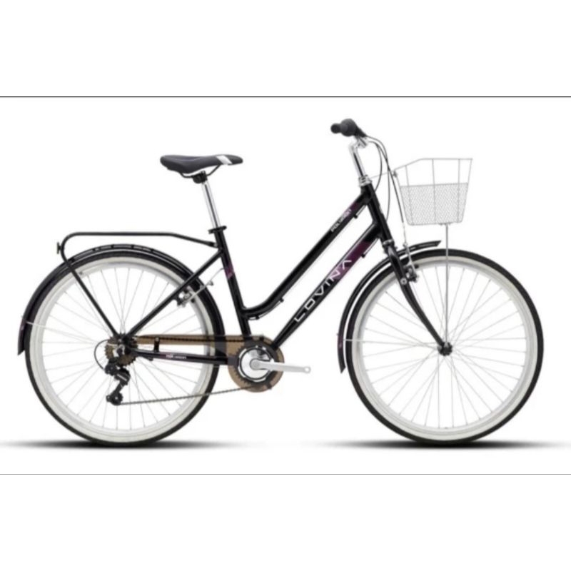 Jual Sepeda Mini Keranjang City bike Polygon Lovina 7 speed 26inch ...