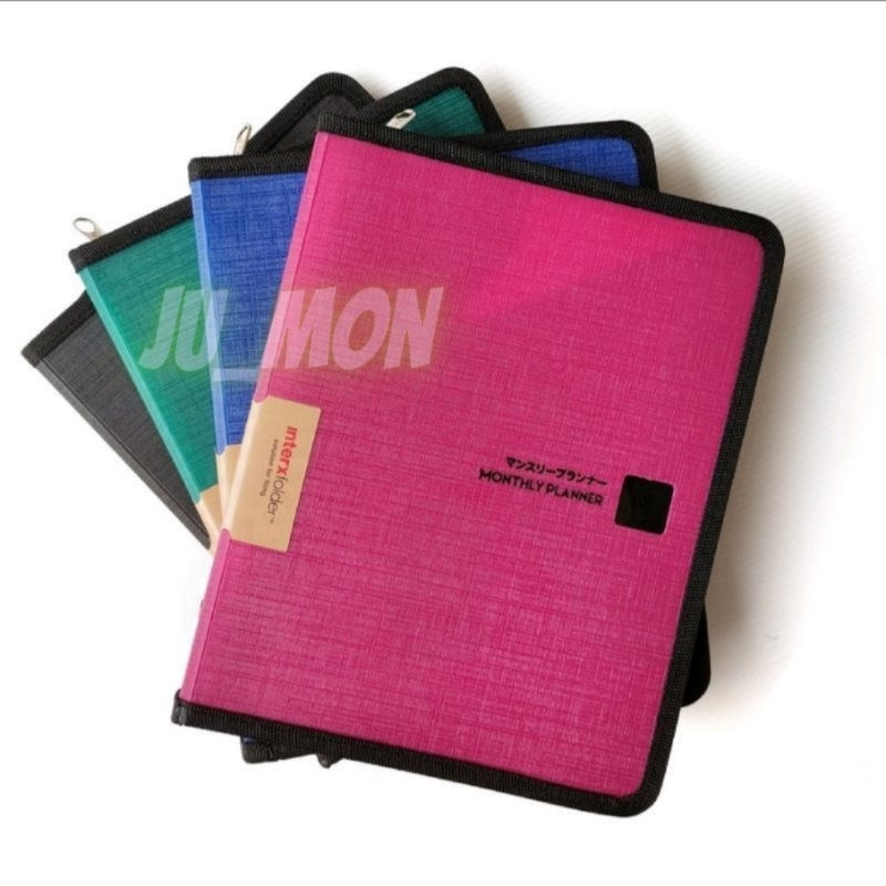 Jual Binder Note/ Agenda Planner Seleting A5 InterX Folder | Shopee ...