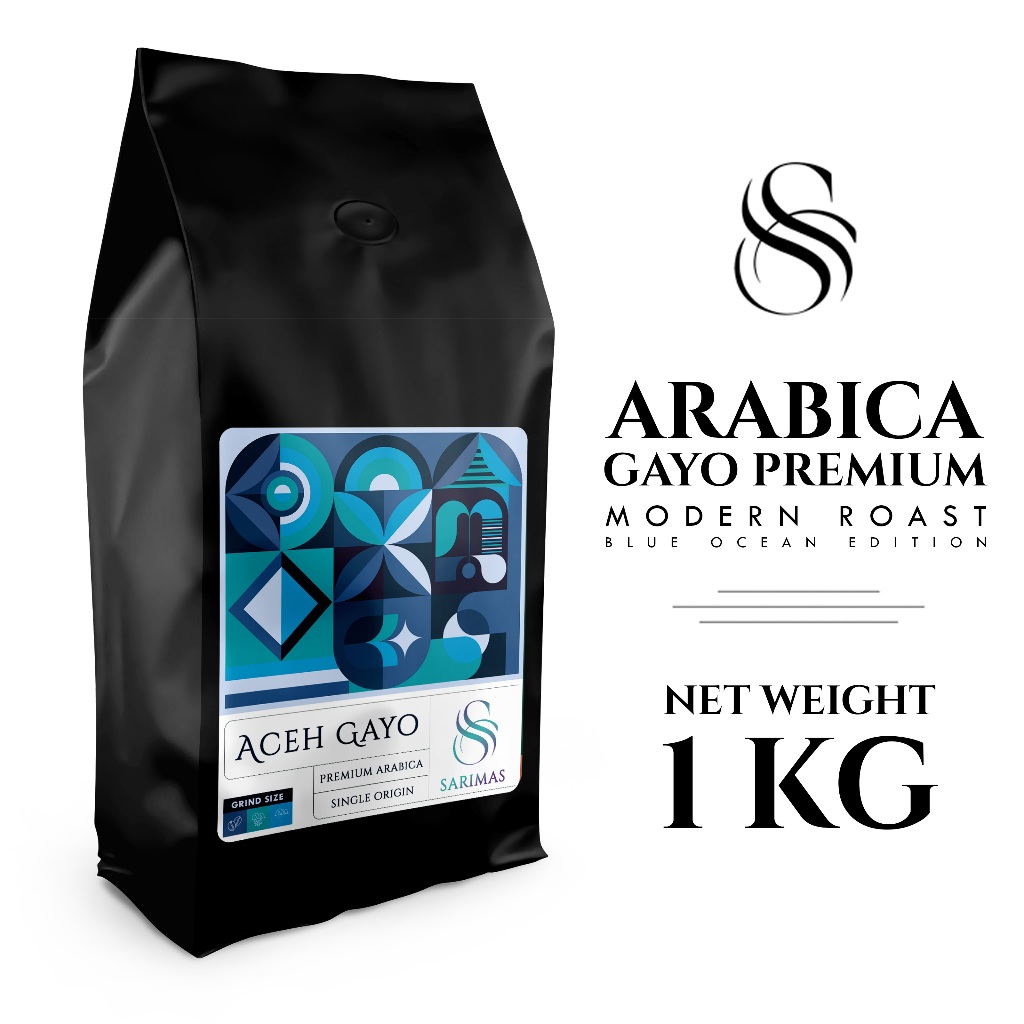 Jual KOPI ARABICA GAYO SUPER 1KG SARIMAS FRESH ROASTED - BLUE OCEAN ...