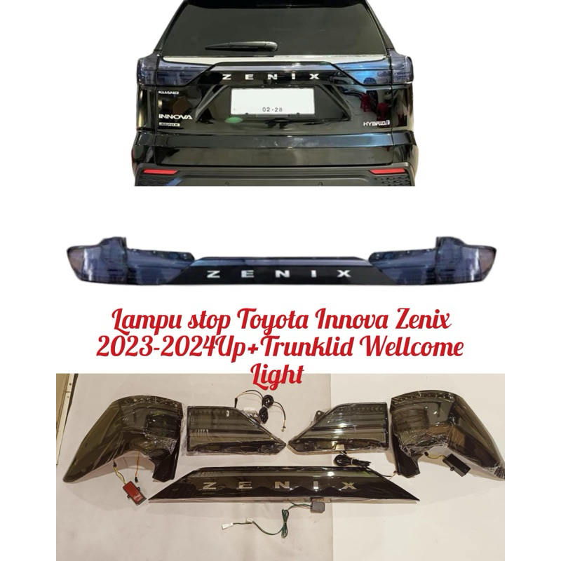 Jual Stop Lamp Lampu Stop Lexus Style + Trunklid Wellcome Light Toyota ...