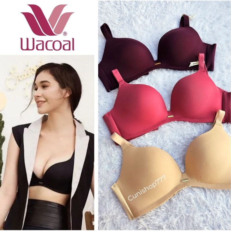 Jual BRA WACOAL SIDE SHAPE COLLECTION TANPA KAWAT BUSA SEDANG PUSH UP PUSHUP WIRELESS BH WANITA ...