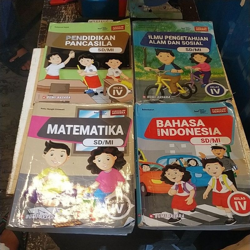 Jual BUKU PAKET KURIKULUM MERDEKA KELAS IV,4 SD/MI BUMI AKSARA | Shopee Indonesia