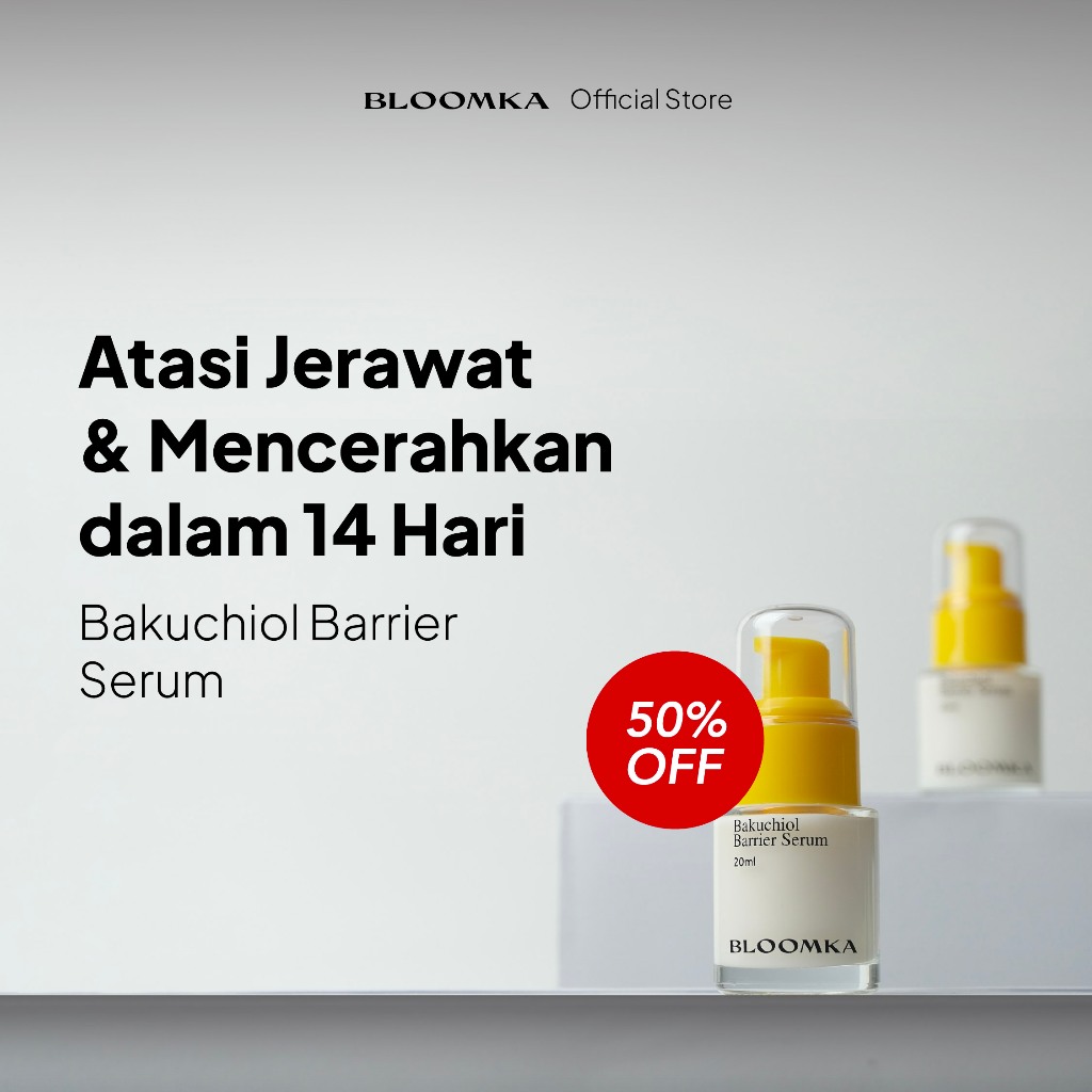 Jual Bloomka Bakuchiol Barrier Serum (Anti Aging, Anti Acne, Skin ...
