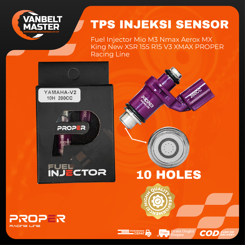 Jual Proper Racing Line Injektor Injector Yamaha Nmax Aerox All New Mio ...