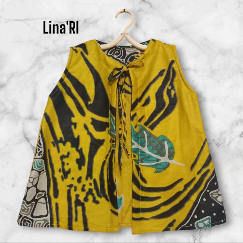 Jual outer batik anak/rompi anak | Shopee Indonesia