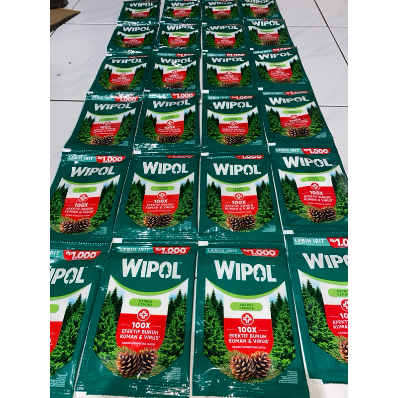 Jual wipol Sachet isi 4 Renceng (24 pcs) | Shopee Indonesia