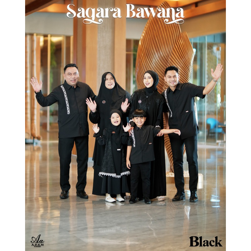 Jual PO SAGARA FAMILY SERIES 2025 (KOKO DEWASA & KIDS) BY ADEN HIJAB ...