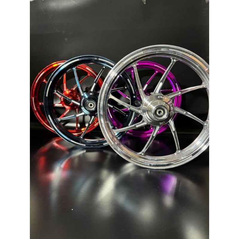 Jual VELG RACING DND DELKEVIC M8 NMAX All new UK 185/215-14 Nmax Old ...