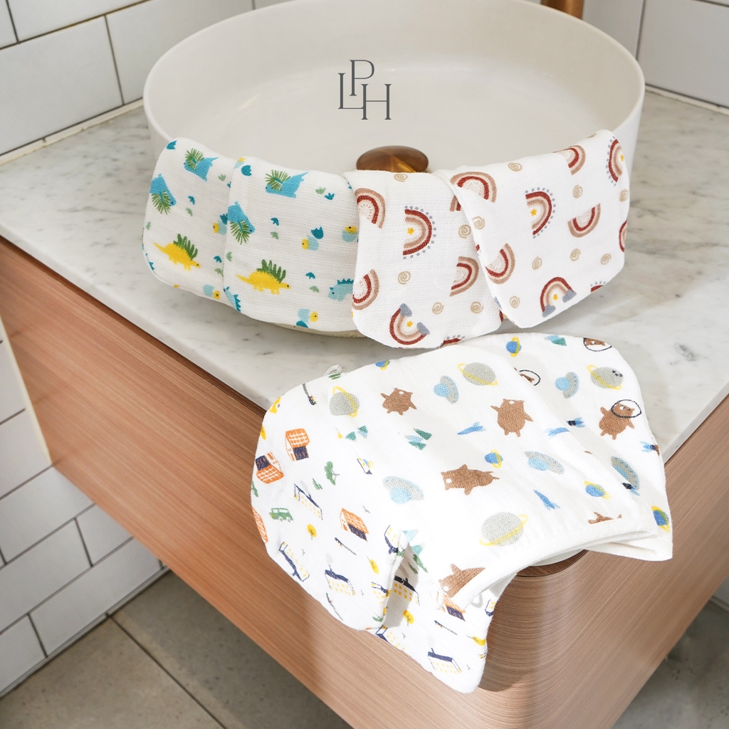 Jual Little Palmerhaus - Washglove Set Of 2 (Waslap Bayi Isi 2 ...