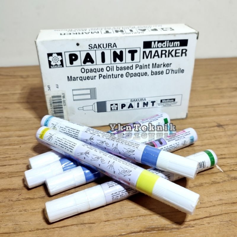 Jual Solid Marker Sakura Spidol Penanda Besi Permanen Spidol Kocok ...