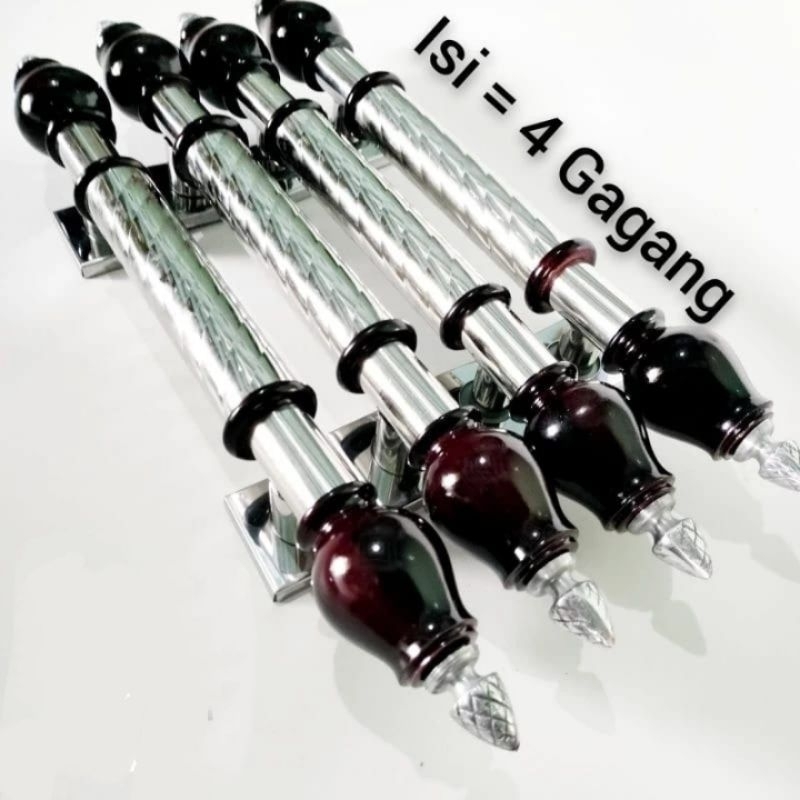 Jual Handle/gagang pintu rumah 4pcs ukuran 45cm bahan stainless anti ...