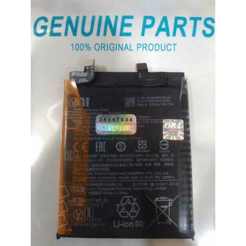 Jual Xiaomi BP4K BP-4K Original 100% GENUINE Battery Batre Baterai ...
