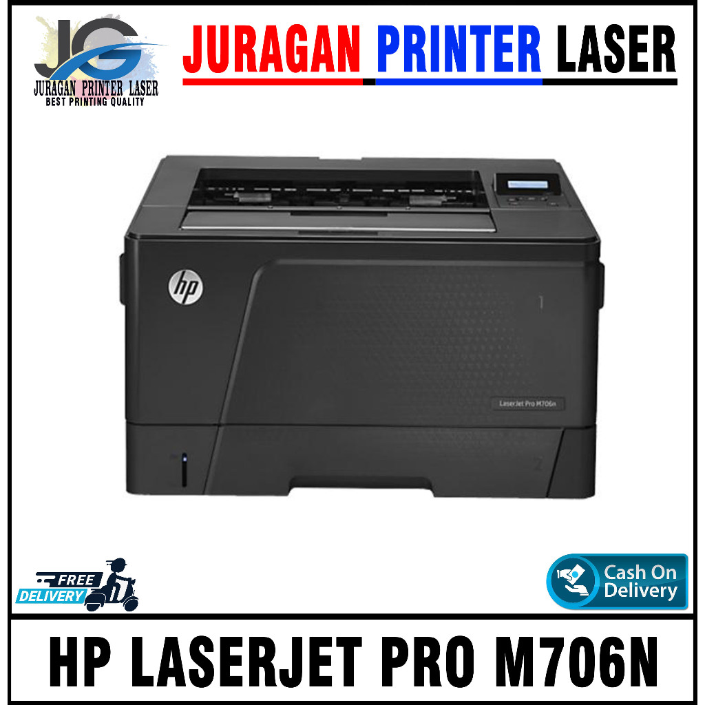 Jual printer hp laserjet pro m706n baru masih dus | Shopee Indonesia