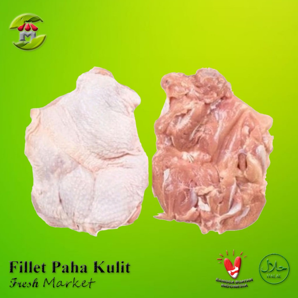 Jual [JAKPUS] Boneless Fillet Paha Ayam Dengan Kulit Pack 970gr - 1kg ...