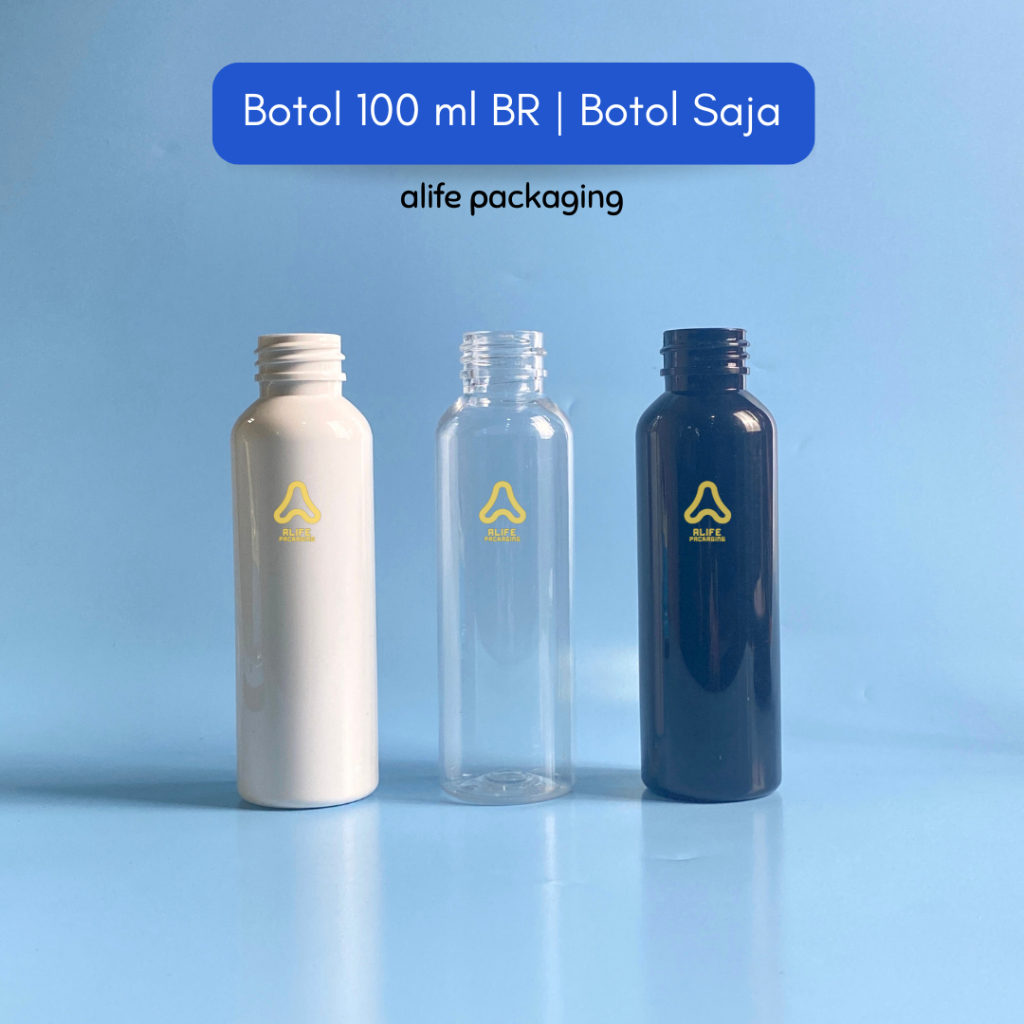 Jual Botol 100 ml | Botol PET 100 ml | Botol Plastik 100 ml | Botol ...
