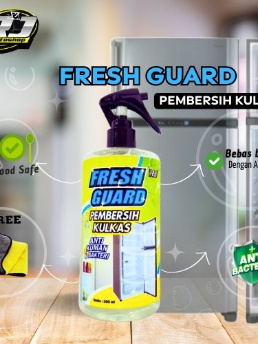 Jual Fresh Guard Pembersih Kulkas 500ml Free microfieber | Shopee Indonesia