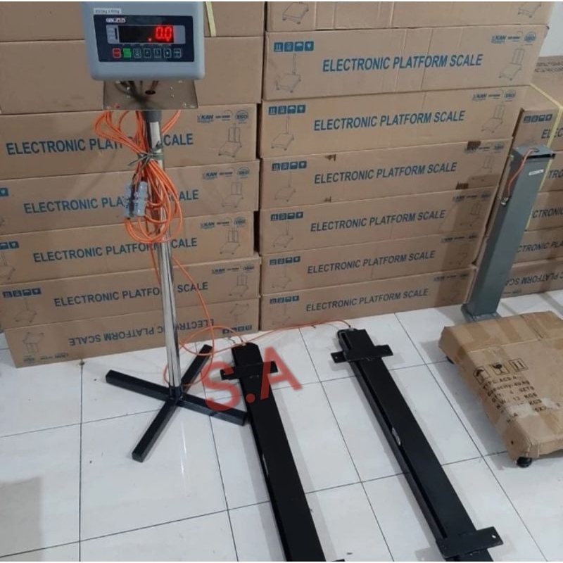 Jual timbangan sapi/timbangan hewan 2t/timbangan load bar mk-e1005 2ton (S.A) | Shopee Indonesia