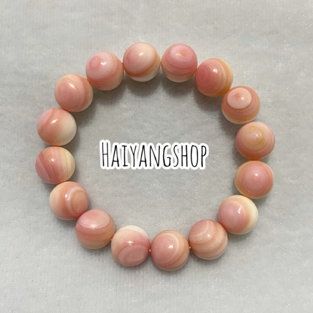 Jual GELANG KERANG PINK PREMIUM SUPER MULUS GELANG KULIT KERANG ASLI ...