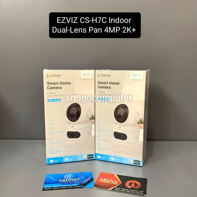Jual CCTV EZVIZ CS-H7C Indoor Dual-Lens Pan 4MP 2K+ | Shopee Indonesia