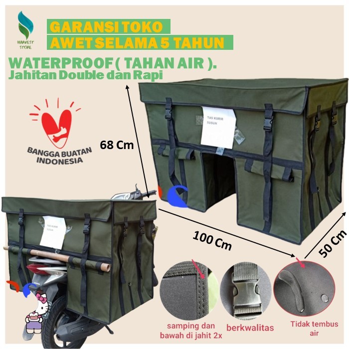 Jual Tas Motor Belakang Box Motor Tas Motor Samping Tas Obrok Motor Tas ...