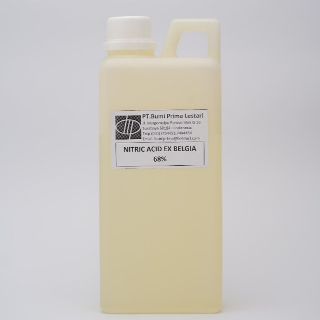 Jual Asam Nitrat / Nitric Acid HNO3 68% (1KG) EX Belgia | Shopee Indonesia