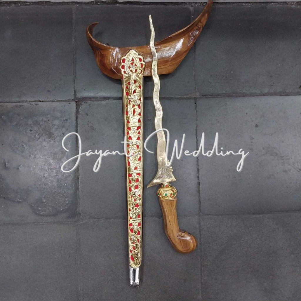 Jual Keris Ladrang Jogja Nogo Ireng dan Kuning / Keris Jogja ...