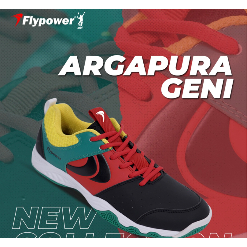 Jual Sepatu Badminton FLYPOWER ARGAPURA GENI AGRIPINA Special Limited ...