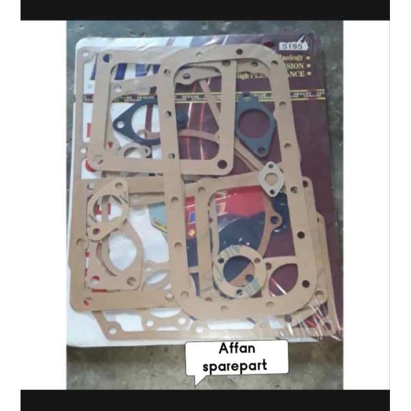 Jual GASKET FULL SET PACKING PAKING KOMPLIT MESIN DIESEL S195 - S1100 ( 12 PK - 16 PK ) | Shopee ...