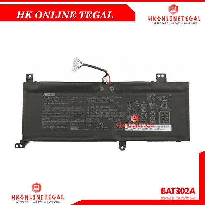 Jual Baterai Laptop Asus VivoBook A412 A412D A412F X412 F412 B21N1818-2 C21N1818 2ICP6/60/80 ...