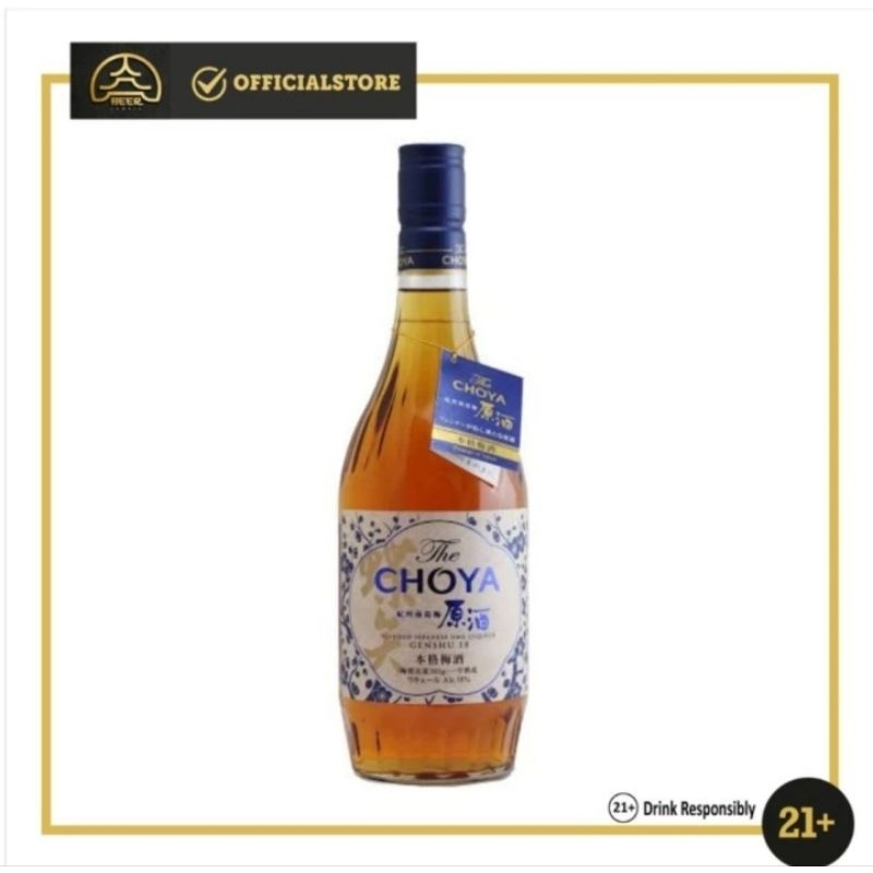 Jual choya genshu nankobai 720ml japanese plum liquor | Shopee Indonesia