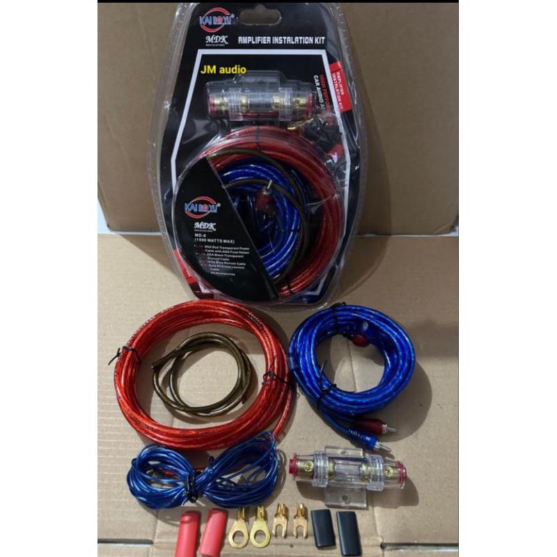 Jual Kabel Audio Mobil Full Set Instalasi Sound System Mobil Kit Active ...