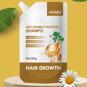 Jual Vivida Shampoo Hair Growth penumbuh rambut Mengurangi Kebotakan ...