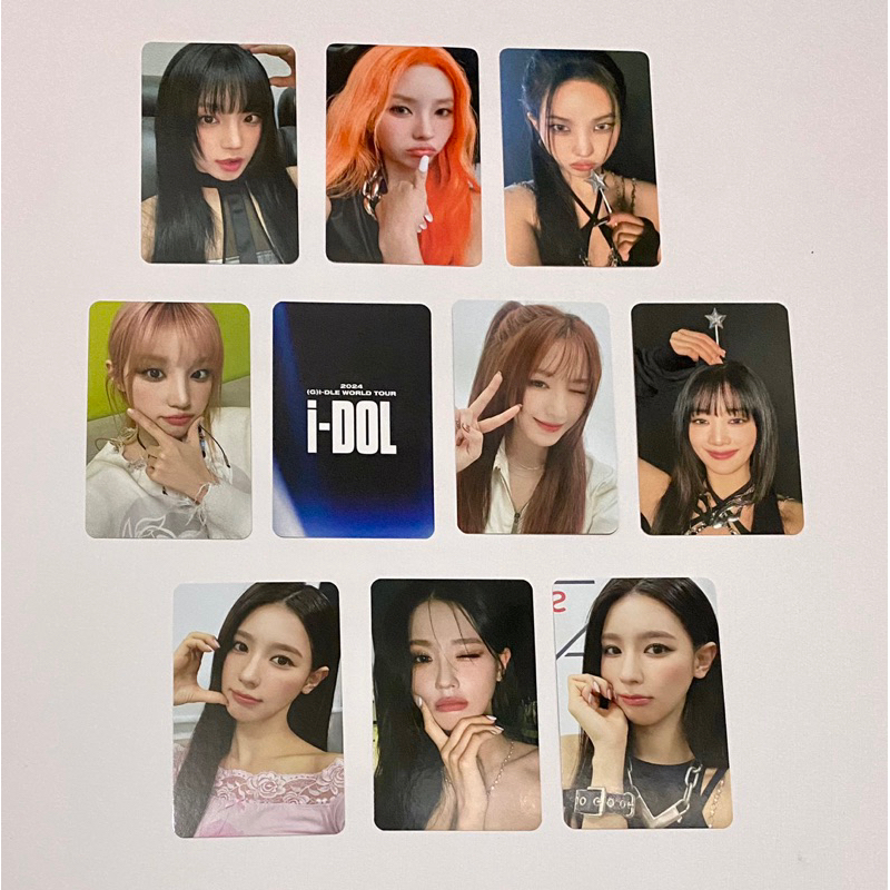 Jual (G)i-dle Official MD I-DOL Seoul Concert Trading Card Photocard Pc 2024 Gidle World Tour ...
