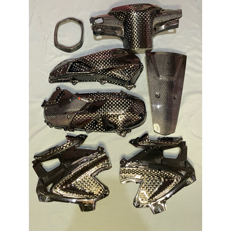 Jual PAKETAN PART CARBON KARBON KEVLAR HONDA STYLO 160 | Shopee Indonesia