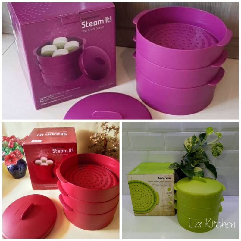 Jual steam it tupperware kukusan steamit | Shopee Indonesia