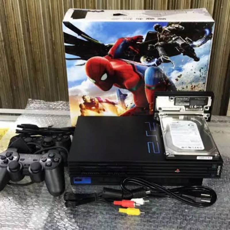 Jual Sony Ps2 Fat Matrix Na HDD FULL GAME PLAYSTATION 2 | Shopee Indonesia