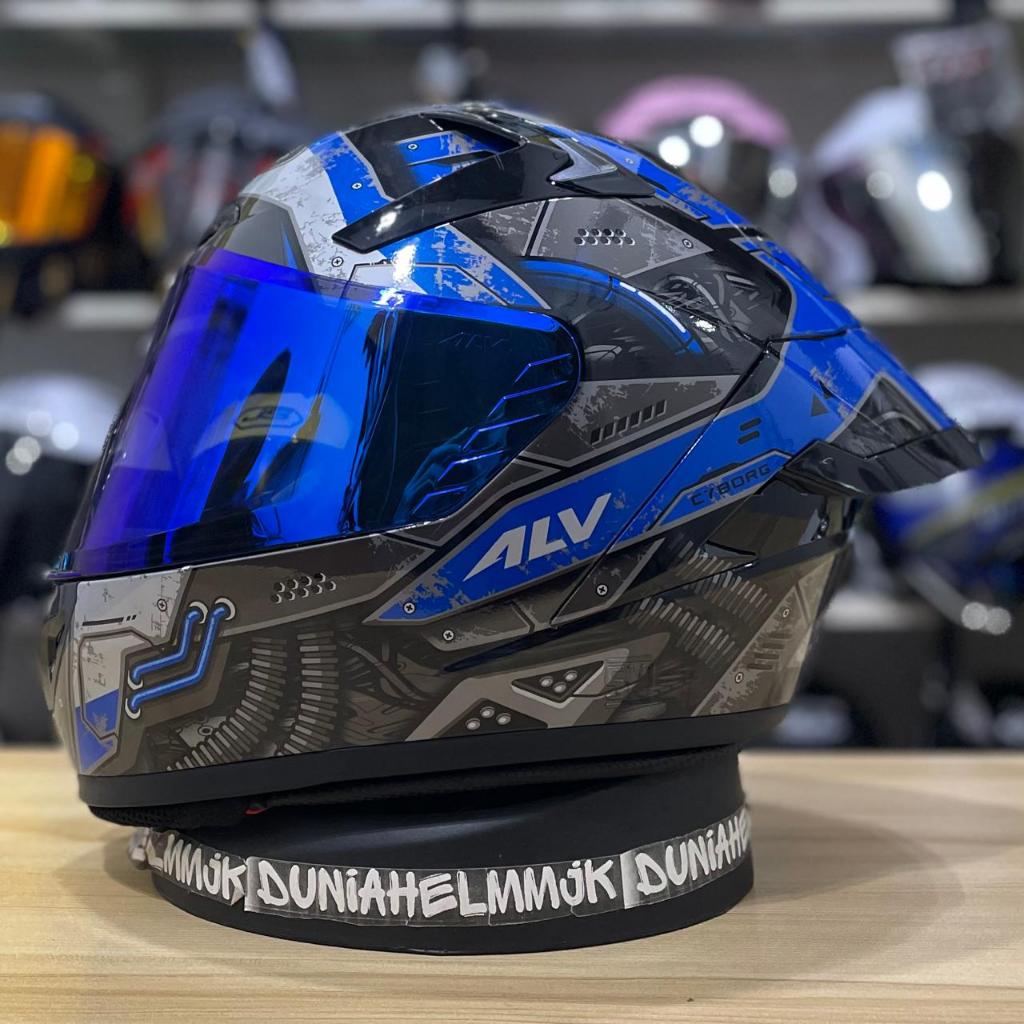 Jual Helm Full Face ALV Genesis Motif Komainu Cyborg Valor Terbaru ...