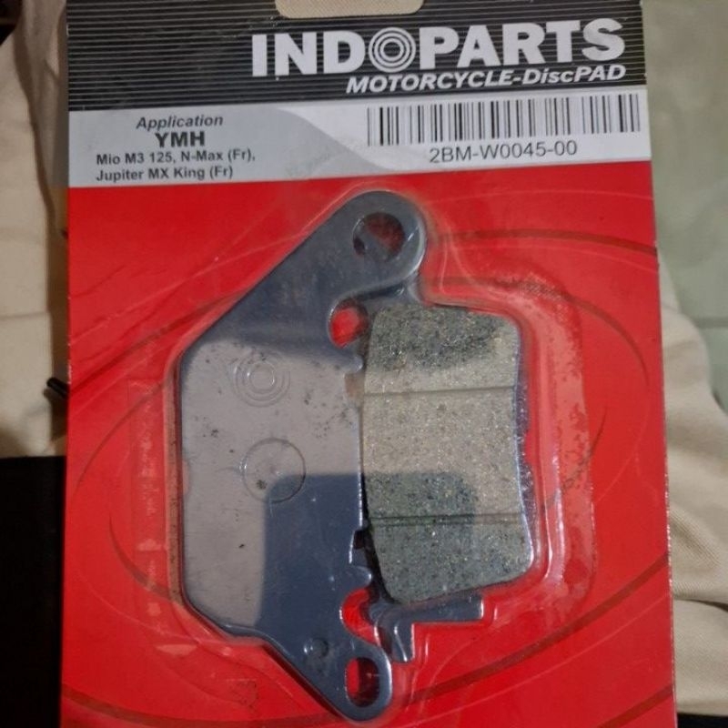Jual DisPad depan/Kampas rem cakram depan yamaha mio m3 , Nmax , MX king kode 2bm-w0045-00 merk ...