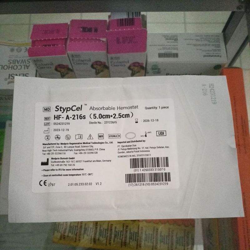 Jual Stypcel absorbable hemostat | Shopee Indonesia