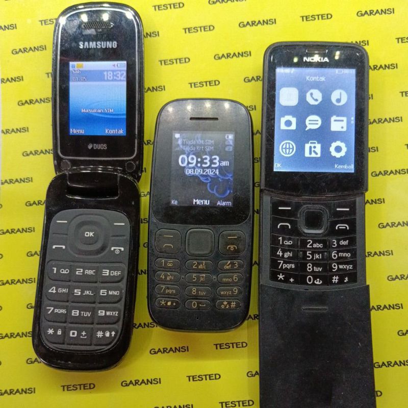 Jual Handphone Normal Siap Pakai Untuk Telpon SMS Merk & Kondisi Campur ...