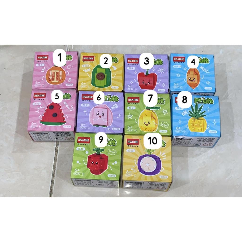 Jual lego karakter buah/adukasi anak | Shopee Indonesia